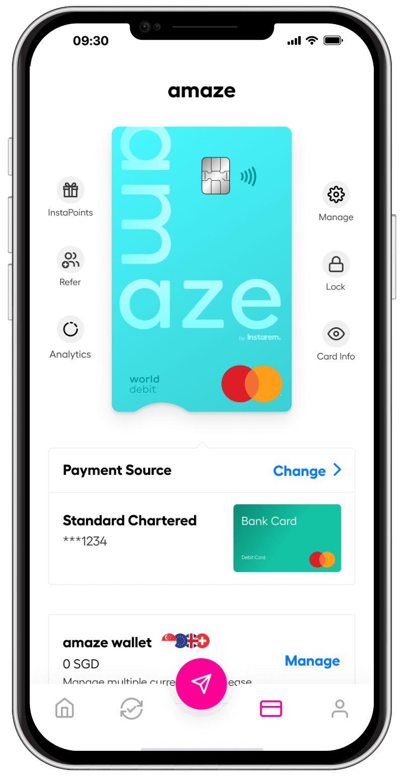 amaze by Instarem | Pay the best way abroad | Instarem SG