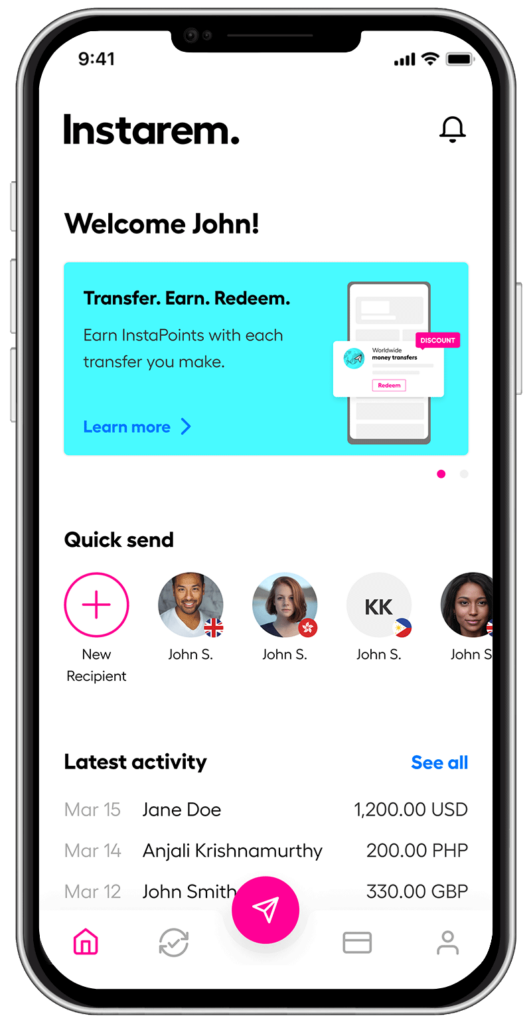 Transfer money overseas with Instarem in a few easy steps – Instarem